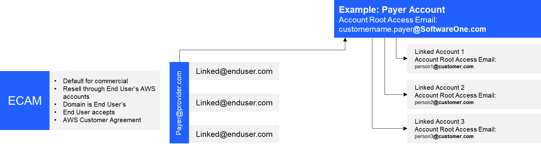 AWS Account Resale Models - ECAM vs SPAM